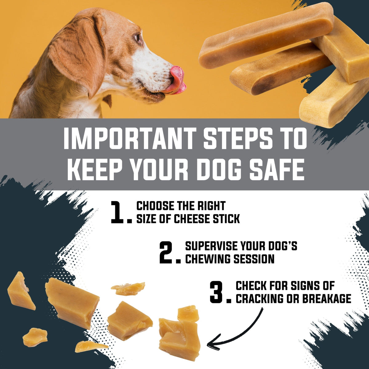 Himalayan Yak Cheese for Dogs - Medium | Alpha Dog Treats